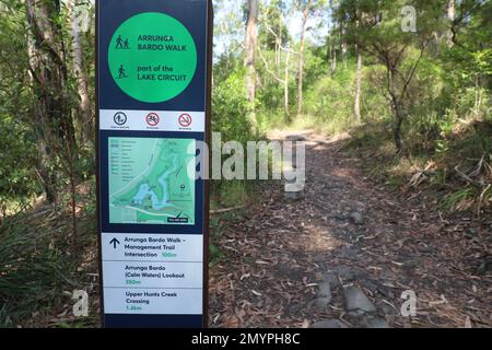 Arrunga Bardo Walk part of the Lake Circuit at Lake Parramatta Reserve ...