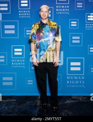Evan Ross Katz attends the Human Rights Campaign Greater New York ...