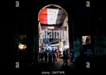 Damascus Syria old city, side souk Stock Photo - Alamy