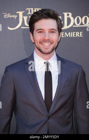 Roberto Aguire arrives at the premiere of "The Jungle Book" at the El ...