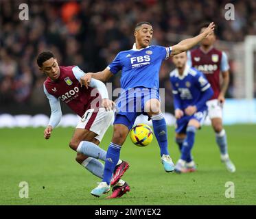 Youri Tielemans of Aston Villa during the Premier League match between ...
