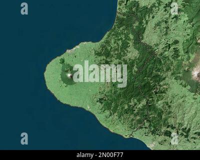 Taranaki, regional council of New Zealand. High resolution satellite ...