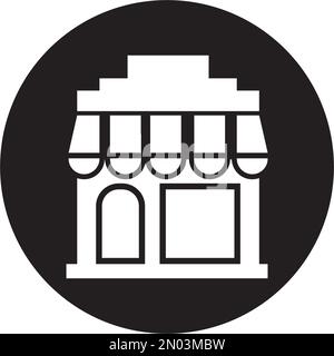 shopping mall icon vector illustration symbol template Stock Vector ...