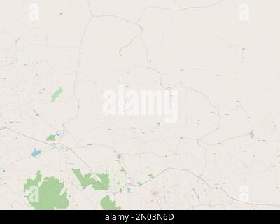 Maradi, department of Niger. Open Street Map. Locations of major cities ...