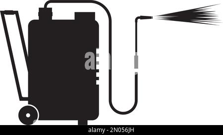 Pressure washing gun logo template. Cleaning vector design. Tools ...