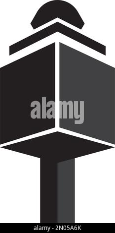 Illumination line icon. Graphic resource template, vector illustration ...