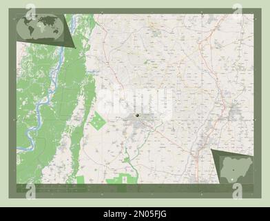 Imo, state of Nigeria. Open Street Map Stock Photo - Alamy