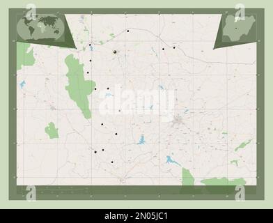 Katsina, state of Nigeria. Open Street Map Stock Photo - Alamy