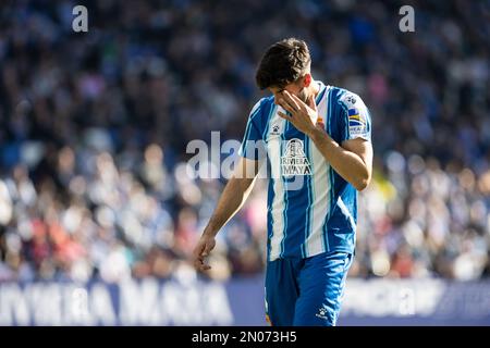 Leandro Cabrera during the match between RCD Espanyol and RDC Mallorca ...
