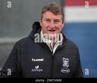 Hull FC head coach Tony Smith before the Betfred Super League match at ...