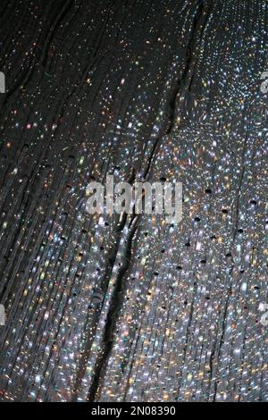 Circular light spots in installation art Stock Photo - Alamy
