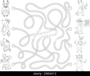 Nurse Coloring Page for Kids Stock Vector Image & Art - Alamy