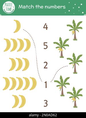 How many palm trees game. Tropical island math addition activity for ...