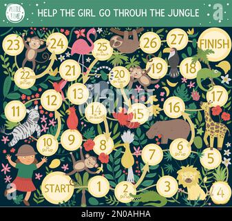 A puzzle game for kids, go through the maze. Cartoon Santa Stock Vector ...