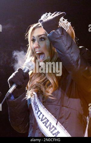 Miss Pennsylvania, Elena LaQuatra. 2016 Miss USA Pageant Preliminary ...