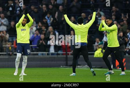 Pedro Porro of Tottenham Hotspur before kick off during the Premier ...