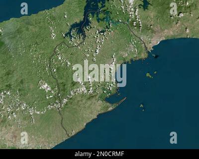 Panama, province of Panama. High resolution satellite map Stock Photo ...