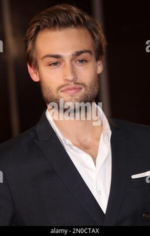 Douglas Booth poses for photographers upon arrival at the premiere of ...