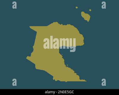 Morobe, province of Papua New Guinea. High resolution satellite map ...