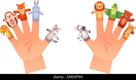 Cute giraffe with little bird on fence, vector cartoon illustration ...