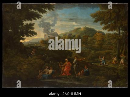 Orpheus and Eurydice Nicolas Poussin Stock Photo - Alamy