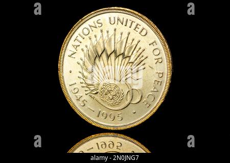 A pre 1997 £2 coin issued in 1995 to commemorate 50 years of the ...