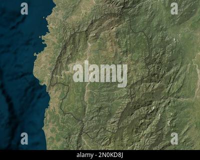 Abra, province of Philippines. Low resolution satellite map. Locations ...