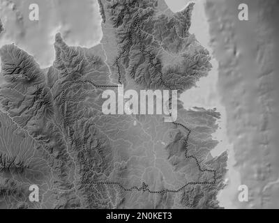 Agusan del Sur, province of Philippines. Diagram showing the location ...