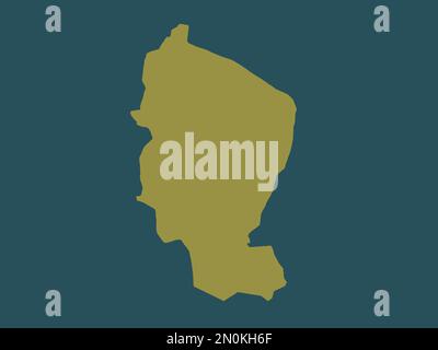 Apayao, province of Philippines. Solid color shape. Locations of major ...