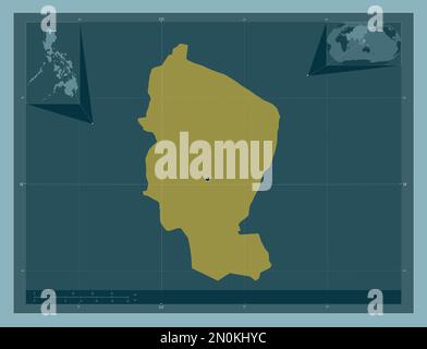 Apayao, province of Philippines. Solid color shape Stock Photo - Alamy