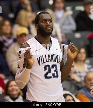 Villanova forward Daniel Ochefu (23) in action during an NCAA college ...