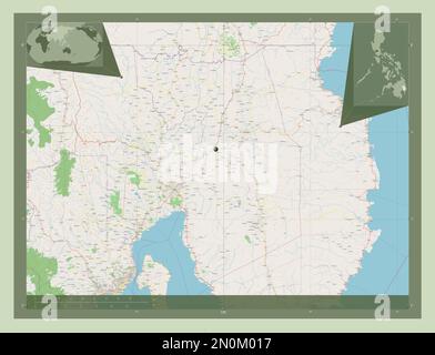 Compostela Valley, province of Philippines. Open Street Map. Locations ...