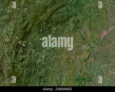 Ifugao, province of Philippines. High resolution satellite map ...