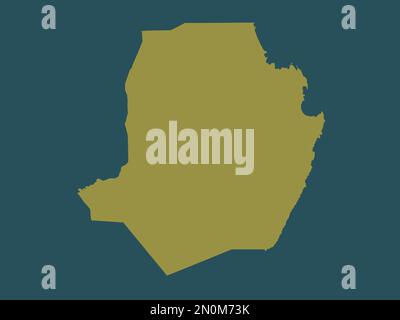 Isabela, province of Philippines. Solid color shape. Locations of major ...