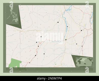 Kalinga, province of Philippines. Open Street Map Stock Photo - Alamy