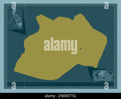 Kalinga, province of Philippines. Solid color shape Stock Photo - Alamy