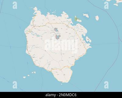 Marinduque, province of Philippines. Open Street Map. Locations and ...