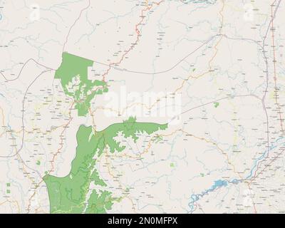 Mountain Province, province of Philippines. Open Street Map. Locations ...