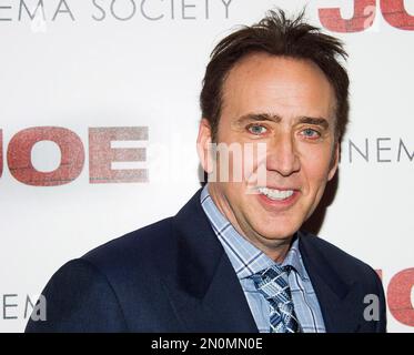Nicolas Cage arrives for the premiere of his new movie "The Weatherman ...