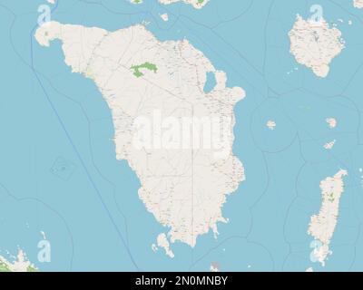 Oriental Mindoro, province of Philippines. Open Street Map. Locations ...