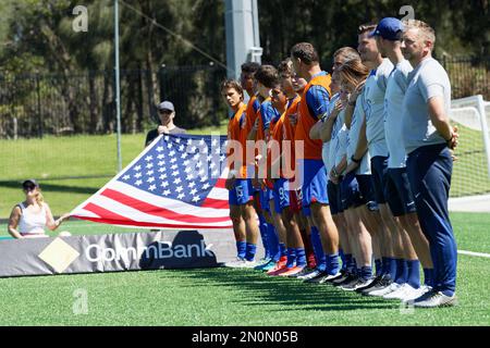 Australia men football team seen in action during the FIFA World Cup ...