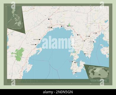 Zamboanga Sibugay, province of Philippines. Open Street Map. Locations ...