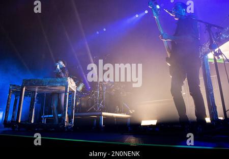 Emily Haines, James Shaw, Joshua Winstead and Joules Scott-Key with ...