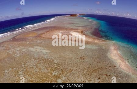 FILE - In this Nov. 8, 2015 aerial file photo , a small section of the ...