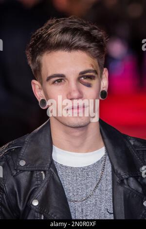 Jake Sims poses for photographers upon arrival at the Notion Magazine x ...