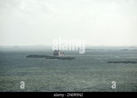 Ship and sea outside Gothenburg/Göteborg Sweden Stock Photo - Alamy