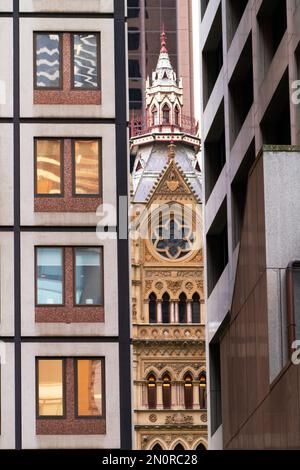 Former Melbourne Stock Exchange building showing Neo-Gothic ...