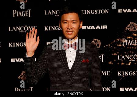 Taiwanese actor Michael Chang arrives at the 57th Golden Horse Awards ...