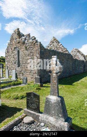 The Seven Churches, Inishmore, Aran Islands, County Galway, Ireland ...