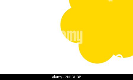 illustration design of slides with empty frame to add text or ...